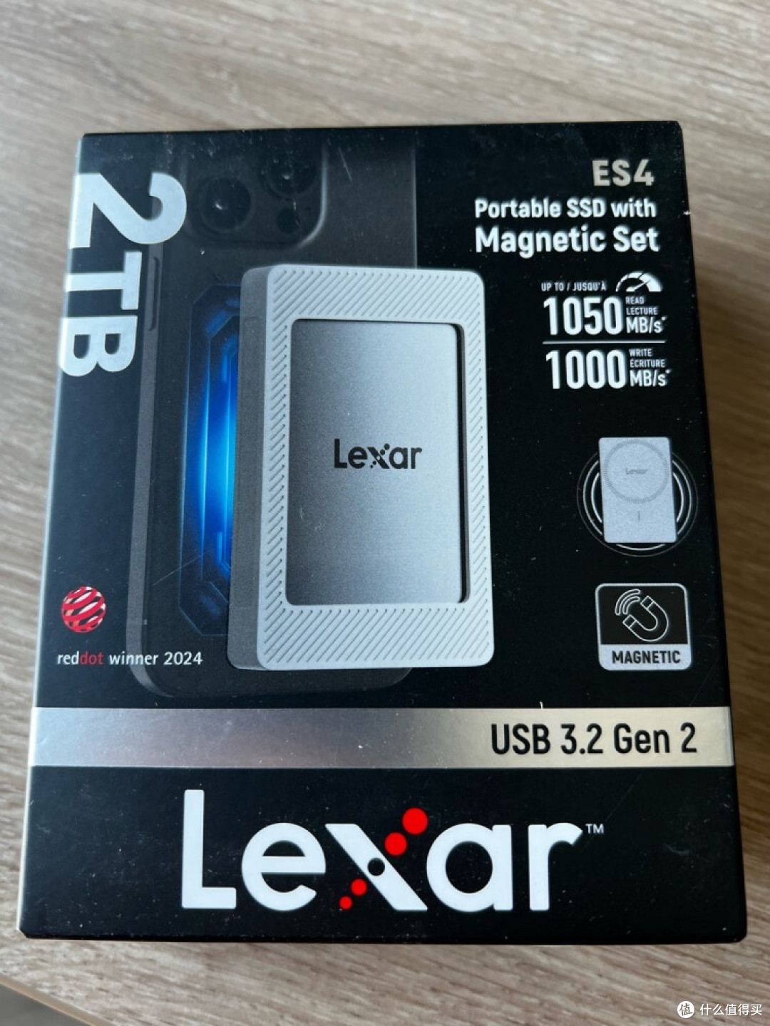 高效与便携的完美融合：Lexar ES4 2TB移动固态硬盘深度体验_硬盘_什么值得买