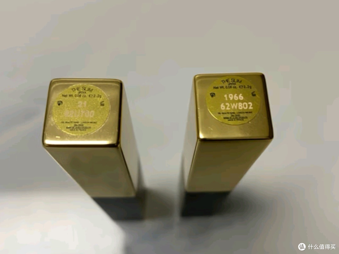 圣罗兰小金条口红1966红棕色哑光：爱的宣言，520与618的完美献礼_口红_什么值得买