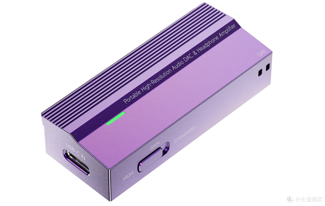 新一代便携HiFi小尾巴—开博尔DA5：以实体交互打造随身Hi-Fi体验_耳机放大器_什么值得买
