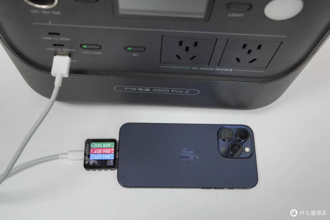 3C认证极致安全2度电，电小二户外电源 2000 Pro2 评测_移动电源_什么值得买