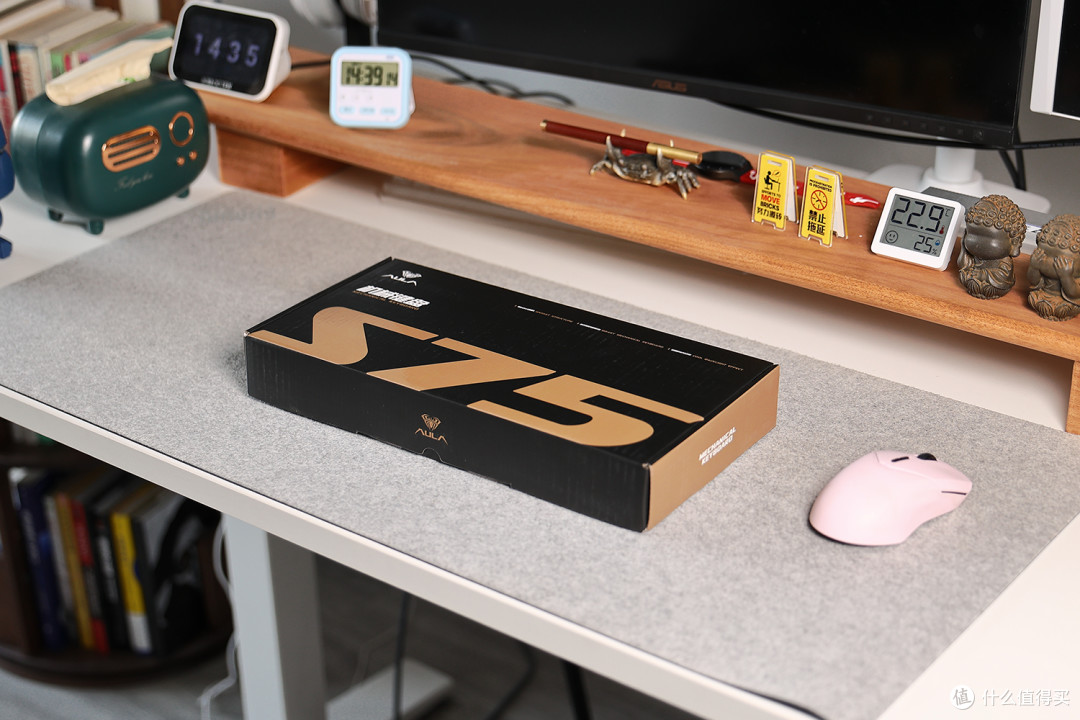 焦糖拿铁轴V2，狼蛛S75Pro机械键盘带来全新手感_键盘_什么值得买