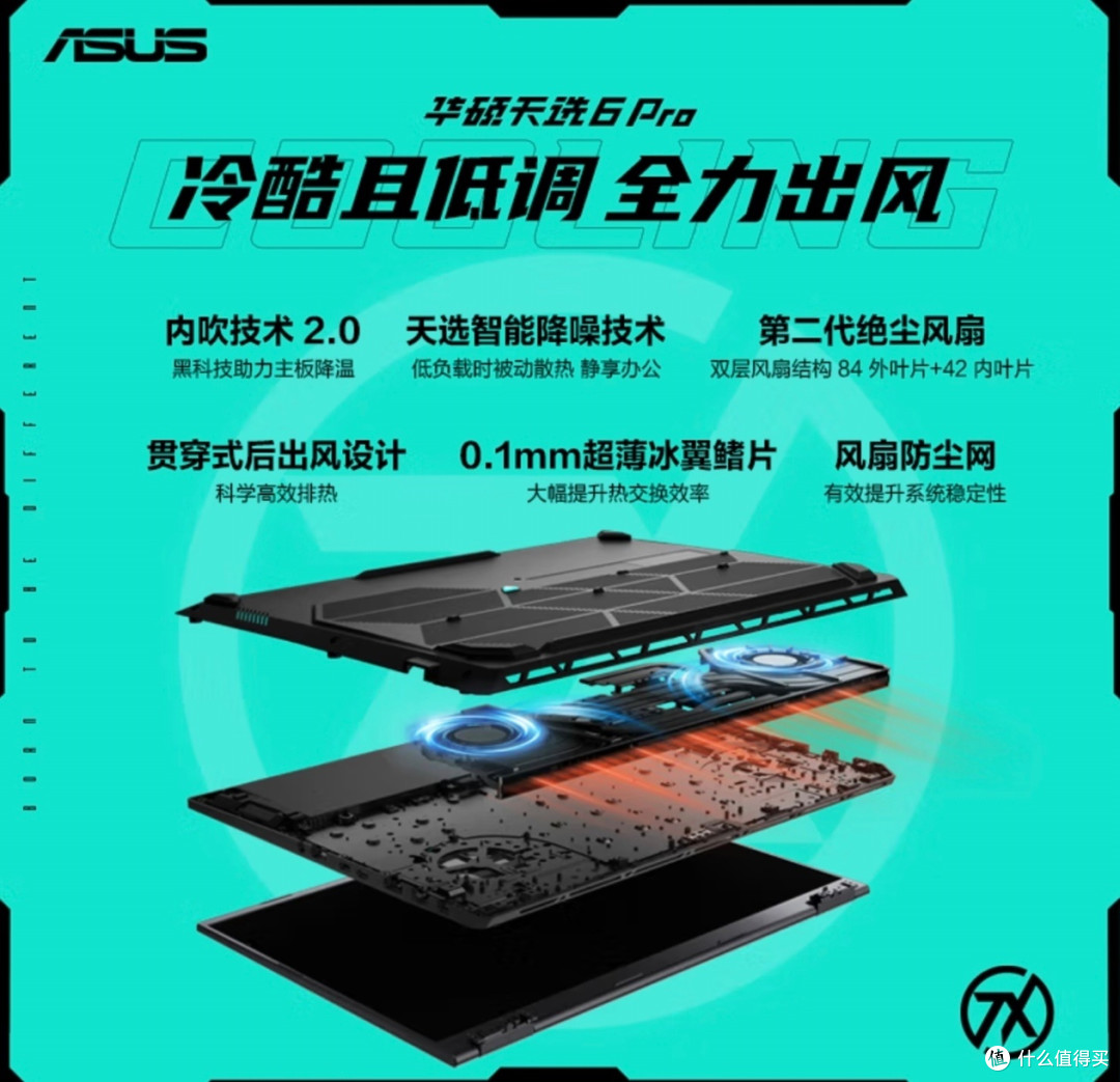 华硕天选6 Pro酷睿版：“六边形战士”补贴后6299元香到离谱！_游戏本_什么值得买