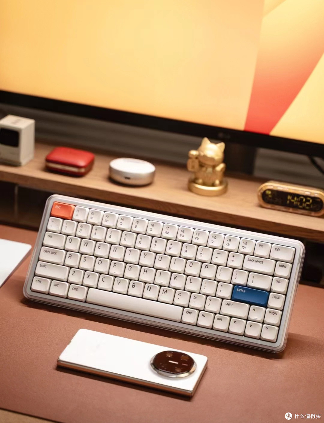 很适合Mac 用户的键盘：MelGeek O2 三模机械矮轴键盘_键盘_什么值得买