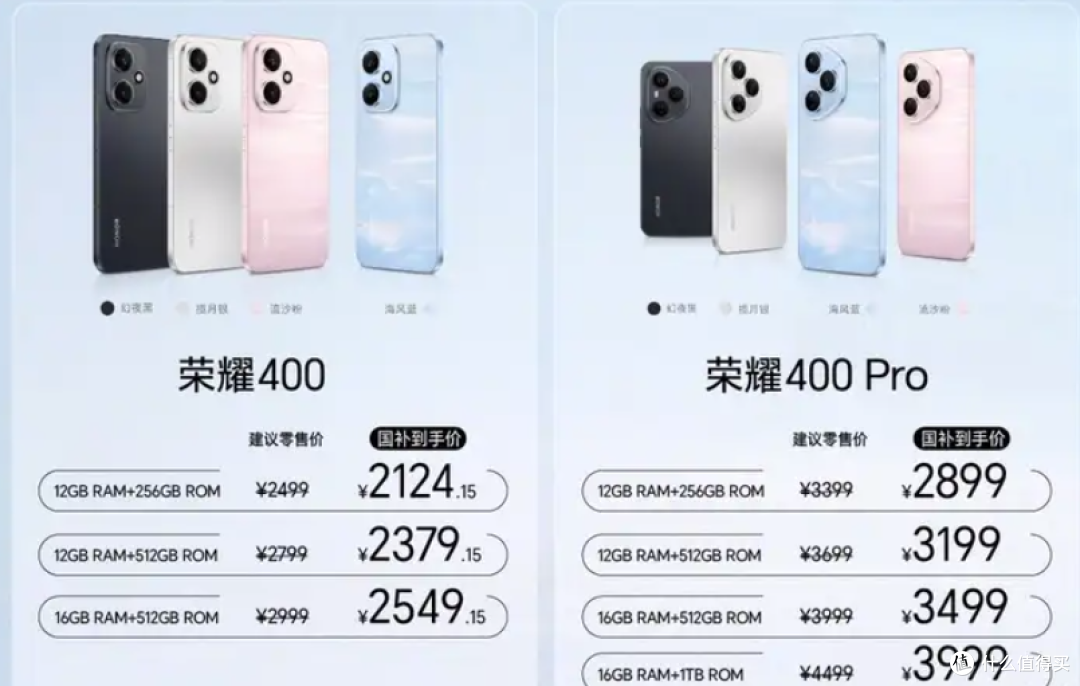 荣耀400 vs 400Pro：900元差价，值不值？性能、长焦是分水岭！_安卓手机_什么值得买