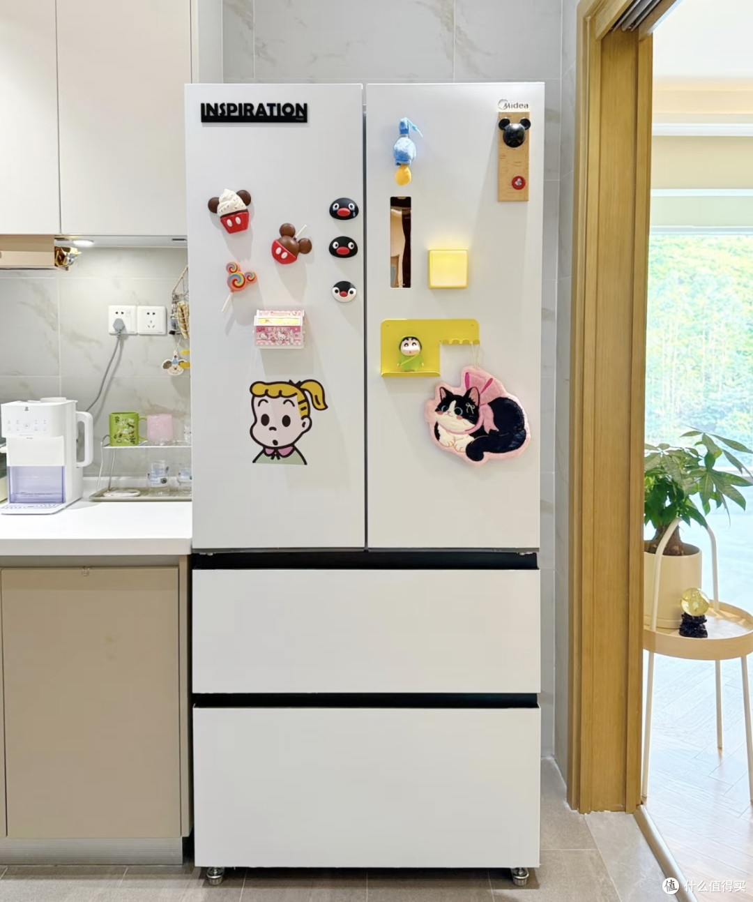 2025年618冰箱美的520双系统制冷分类精细去农残，实力高端局！_多门冰箱_什么值得买