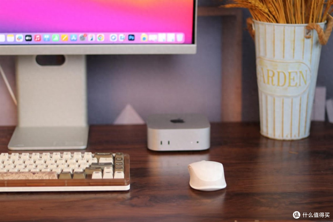 千把块钱的Mac Studio Display平替有这实力？Mac mini的好搭子！_显示器_什么值得买