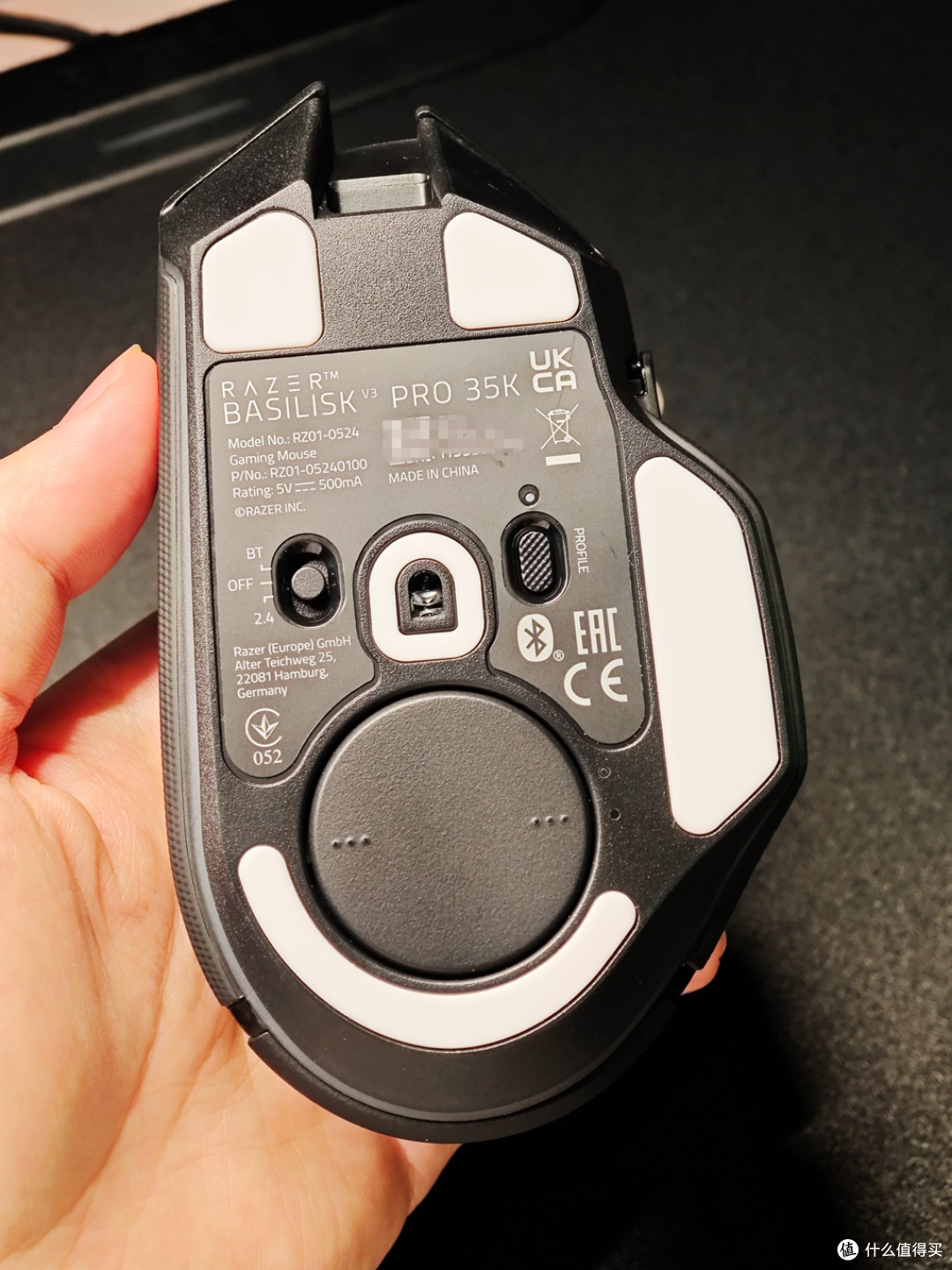 无线鼠标“无限”电量-雷蛇HyperFlux V2 无线充电套装首发评测_鼠标垫_什么值得买