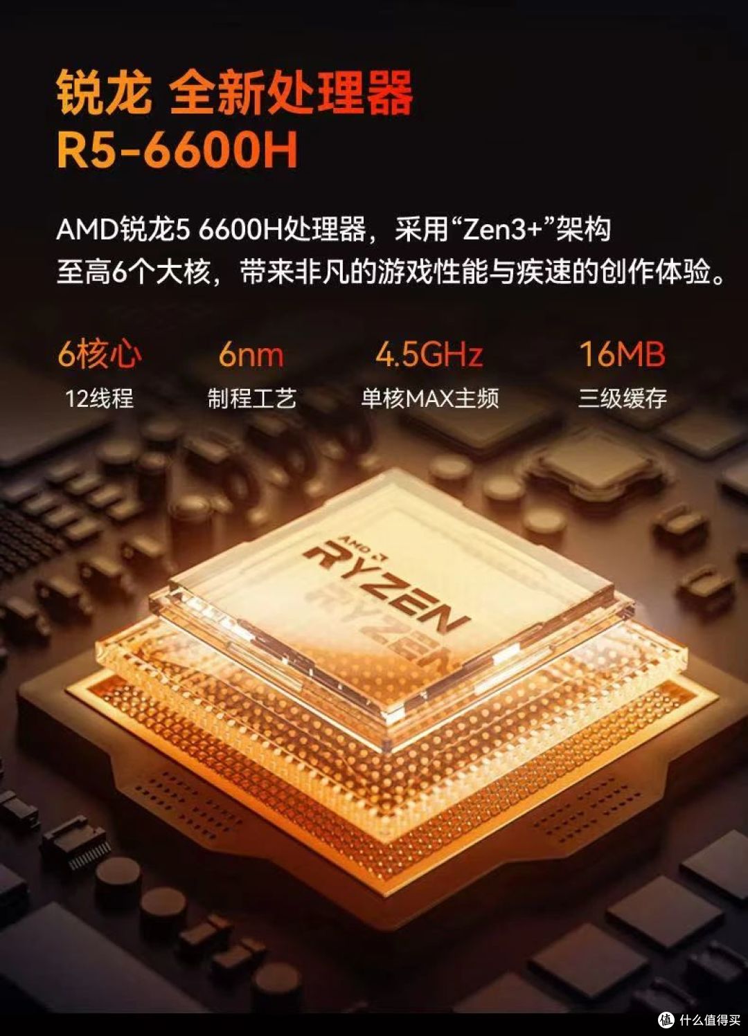 千元最有性价比的高性能小主机，R5-6600H 16+512 国补1200出头_家用电脑_什么值得买