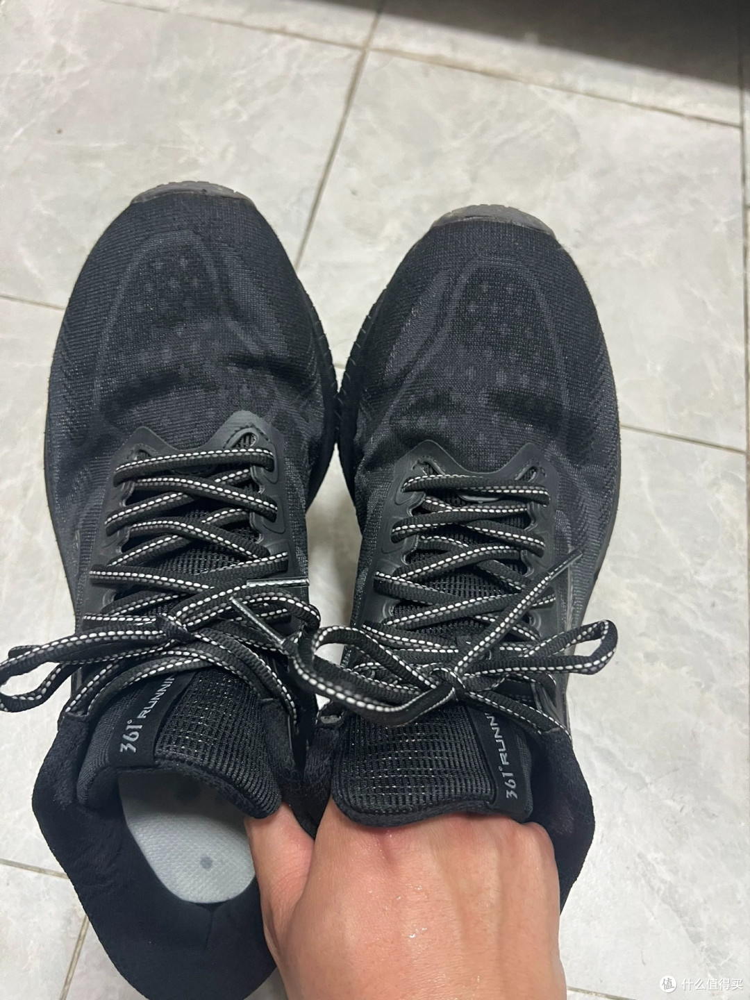 618入手一百多的361 爆沫 4 跑步鞋挺值的_跑鞋_什么值得买