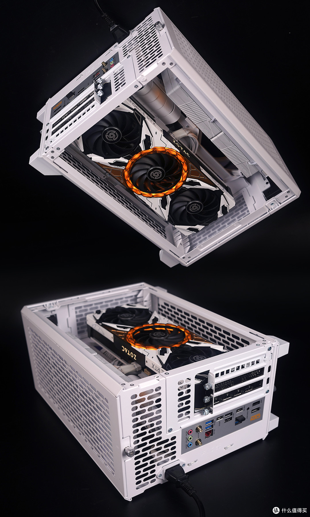 618 装机方案：行政复古风？Tt 曜越 TR100 ITX 机箱装机效果展示_机箱_什么值得买