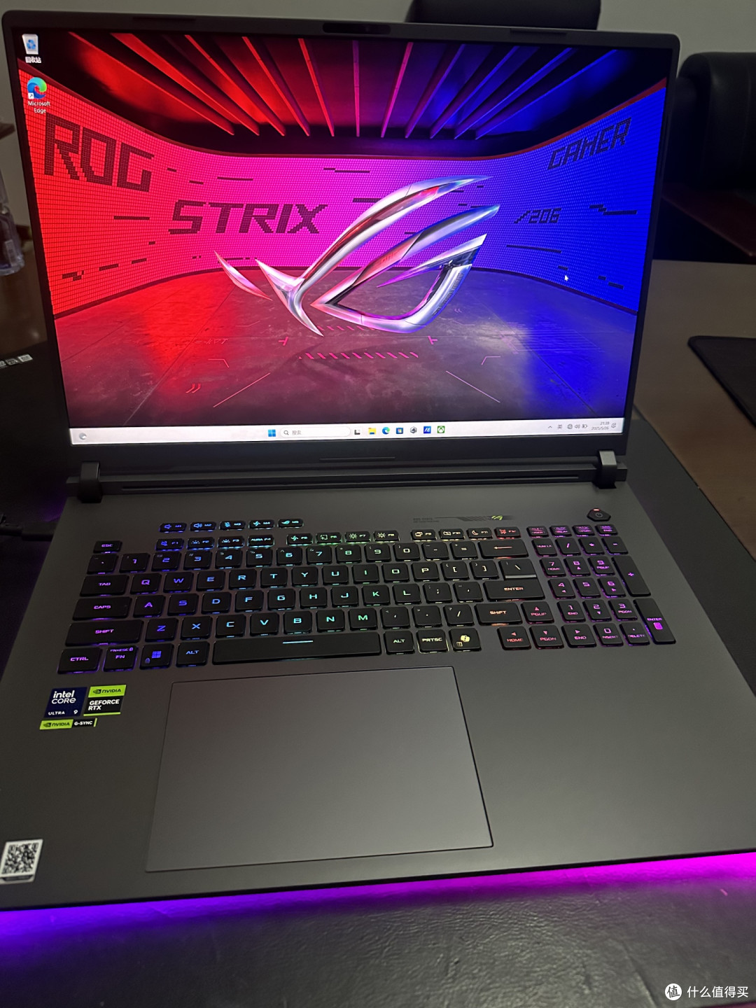 618剁手成果之rog 枪神9plus_游戏本_什么值得买