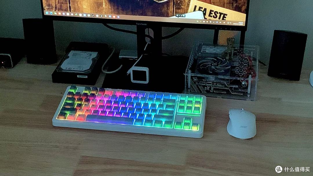 ATK A87 Pro极地雪：Gasket结构+极地狐轴，200元档全能机械键盘_键盘_什么值得买