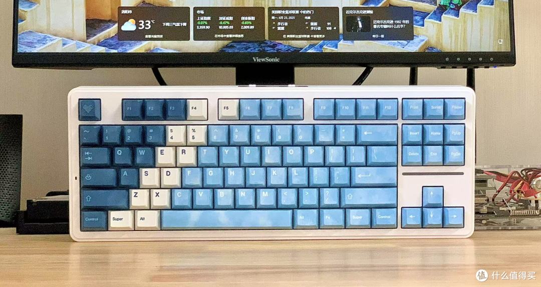 ATK A87 Pro极地雪：Gasket结构+极地狐轴，200元档全能机械键盘_键盘_什么值得买