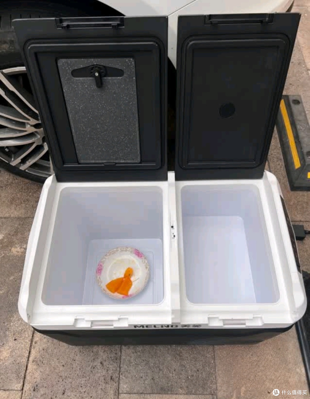 美菱 MELNG车载冰箱压缩机制冷20升车家户外三用宿舍办_车载冰箱_什么值得买