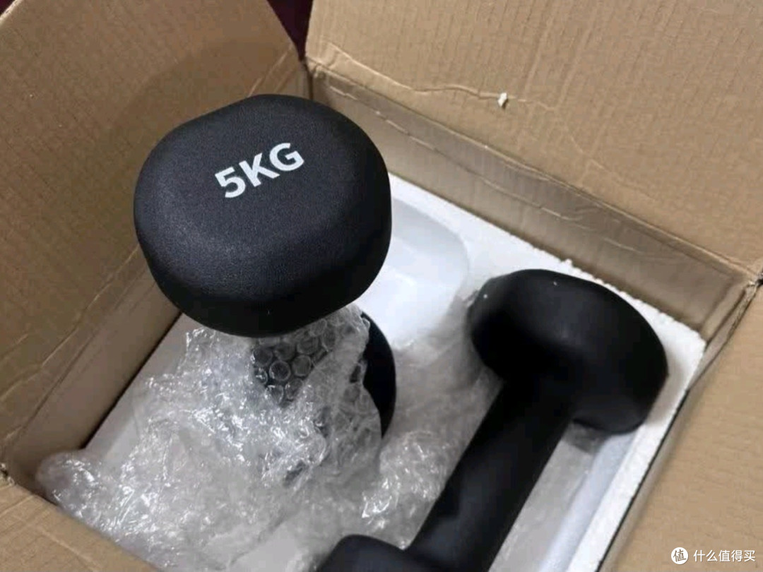 Keep彩色浸塑哑铃（5kg*2）深度测评：家用健身的优选伙伴_哑铃_什么值得买