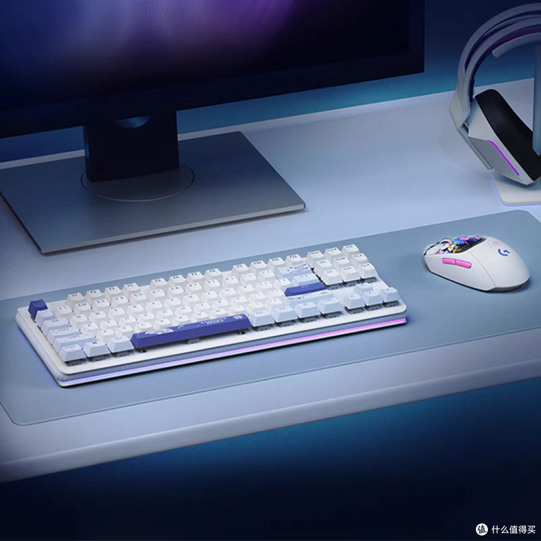 罗技G517神里绫华定制键盘评测_键盘_什么值得买