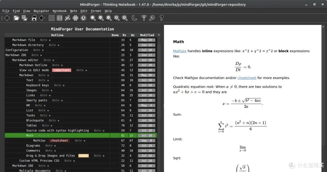 MindForger：隐私保护的知识管家？_办公软件_什么值得买