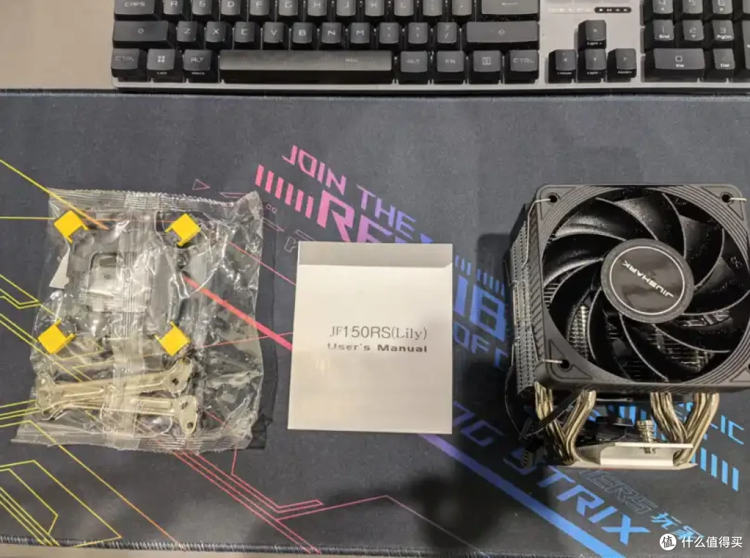【评测】60块、135mm、单塔双风扇，能压235W？九鲨JF150RS_散热风扇_什么值得买