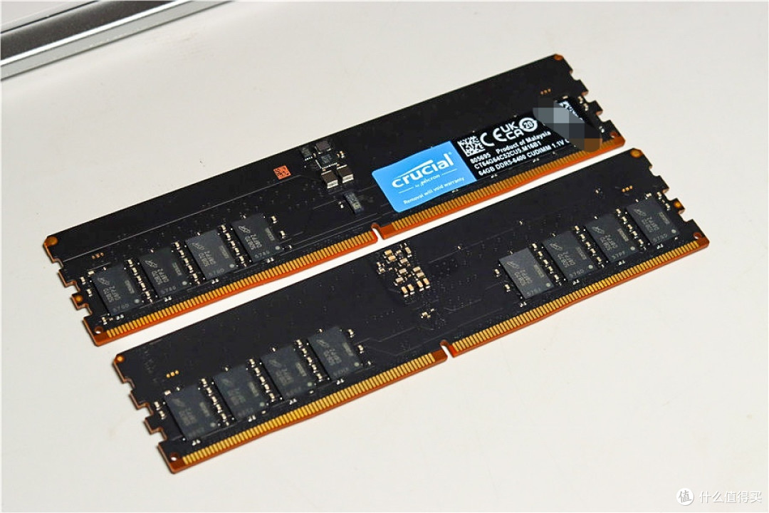 DDR5内存终极之选，128G英睿达DDR5-6400 CUDIMM套条强到令人发指_内存_什么值得买