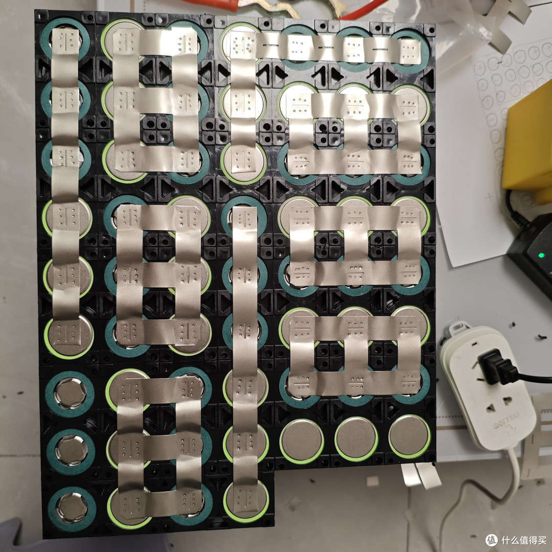 用佳仕凯32140磷酸铁锂电池，手搓60V45A电池组！_电池_什么值得买