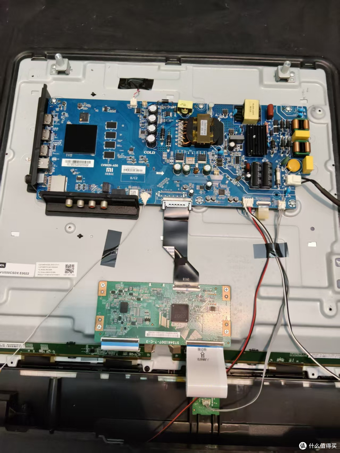 维修55寸小米电视机（型号是l55m5-AB）_液晶电视_什么值得买
