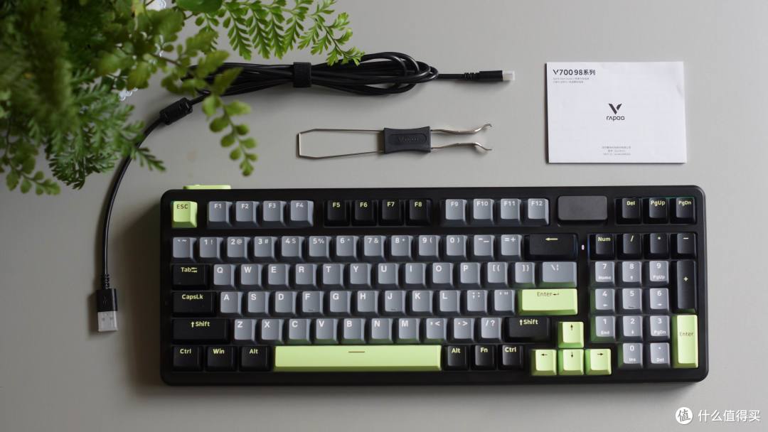 这么劲、那么美，选雷柏V700 DIY-98键盘不后悔_键盘_什么值得买