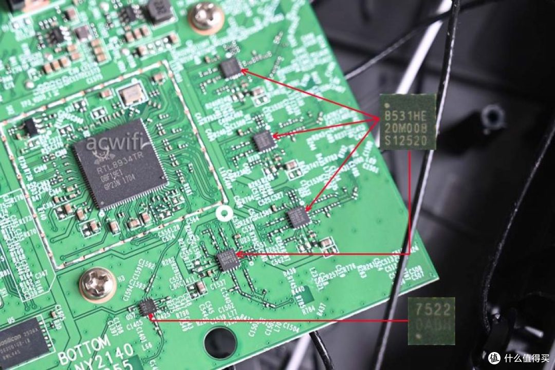 TP新款7DR6430拆机，它的K点测速离了个谱_路由器_什么值得买