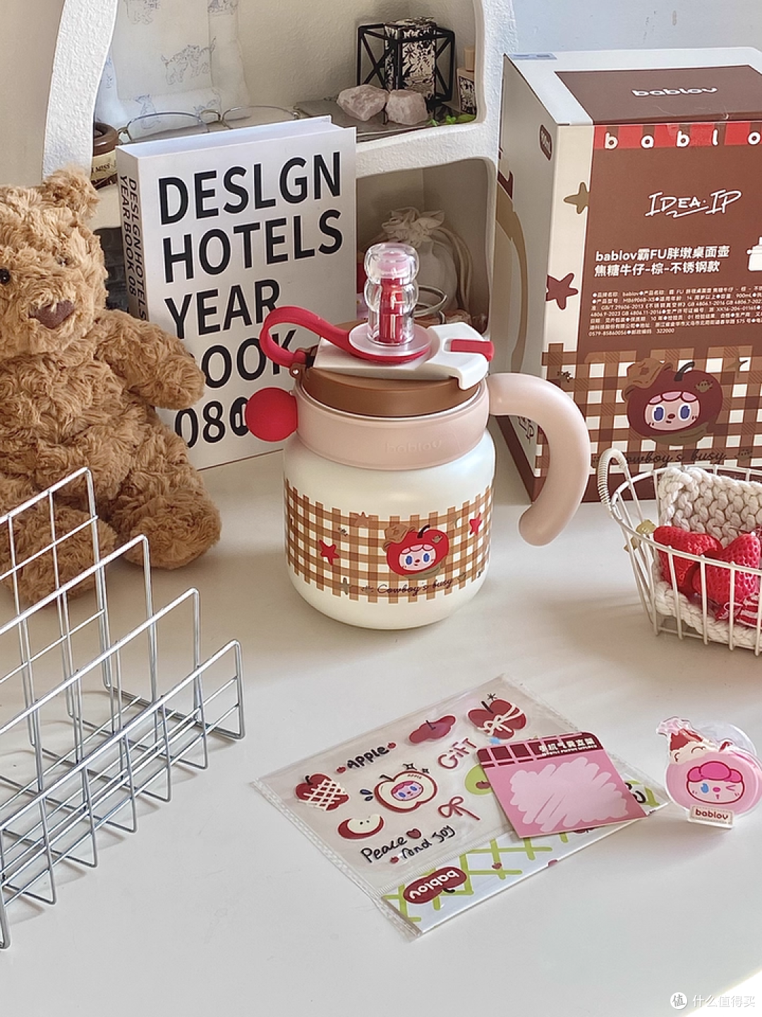 bablov 大容量水杯：密封超严实，颜值高到回头率爆表 _保温杯_什么值得买