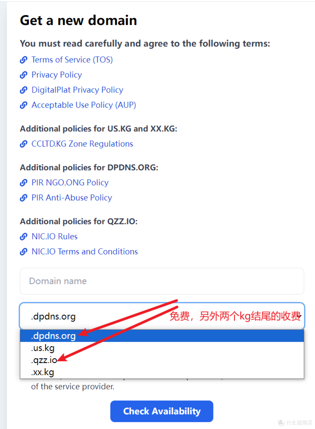 终于找到了，永久免费的她来了——DigitalPlat 免费新域名开注！_网络存储_什么值得买