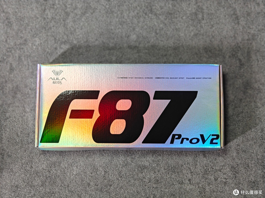 爆款再升级，手感灯效全拉满：狼蛛F87 Pro V2机械键盘首发评测_无线键盘_什么值得买