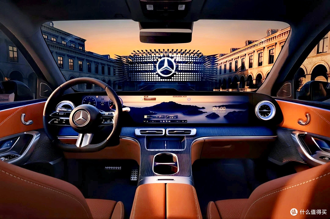 纯电豪华SUV奔驰GLC EV：99厘米巨屏+942颗像素格栅，650km续航_新能源车_什么值得买