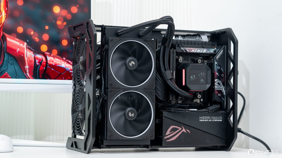 维大DEFENDER MINI 02+华硕ROG B850i+索泰5080天启装机分享_散热器_什么值得买