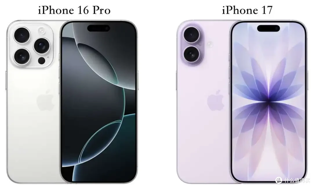 苹果16Pro和17参数对比，看似升级有限，其实差别很明显_iPhone_什么值得买
