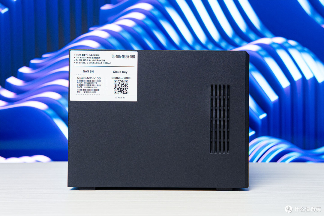 专业NAS降维打击，威联通Qu405开箱简评_NAS存储_什么值得买