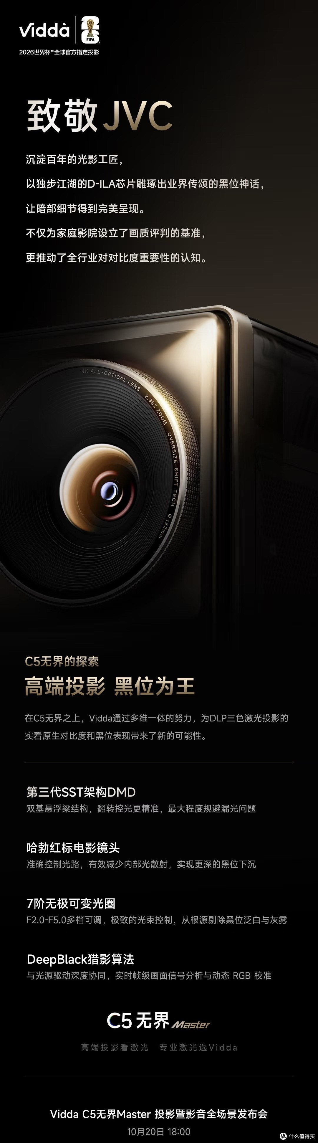 Vidda C5已到，支持海报墙！投影测评前瞻_投影仪_什么值得买