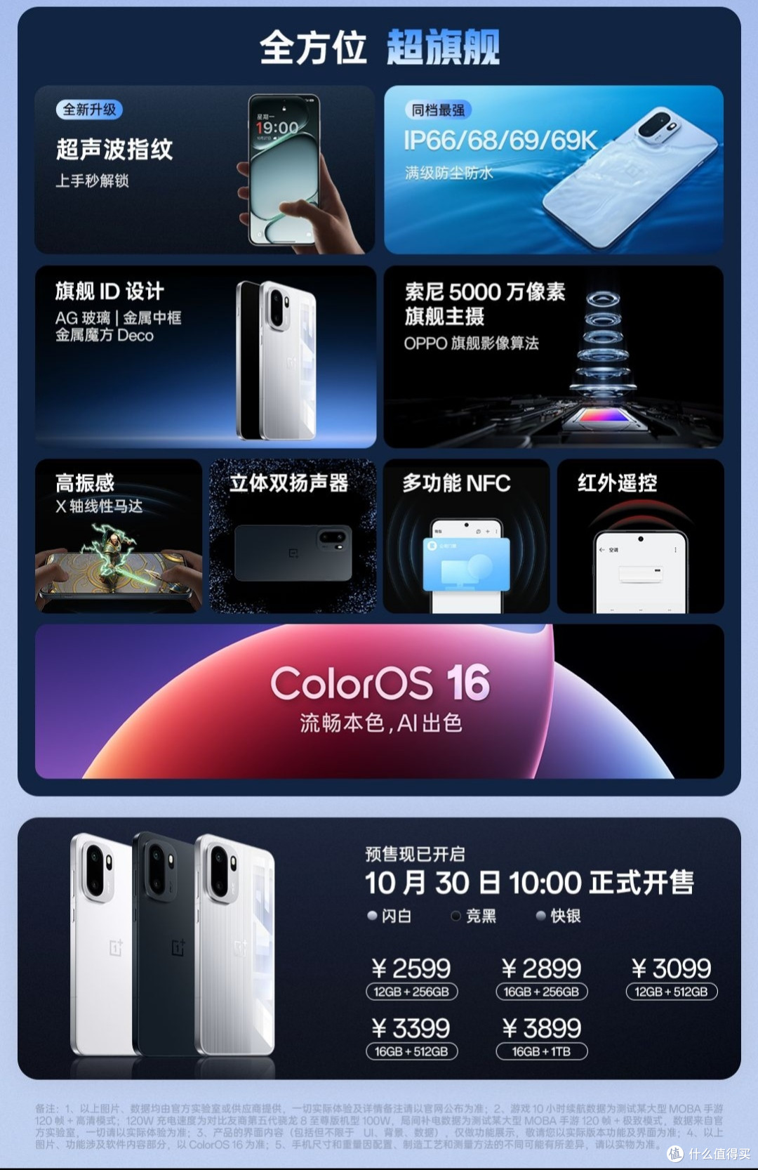 一加Ace6正式发布：2599元起售_手机_什么值得买