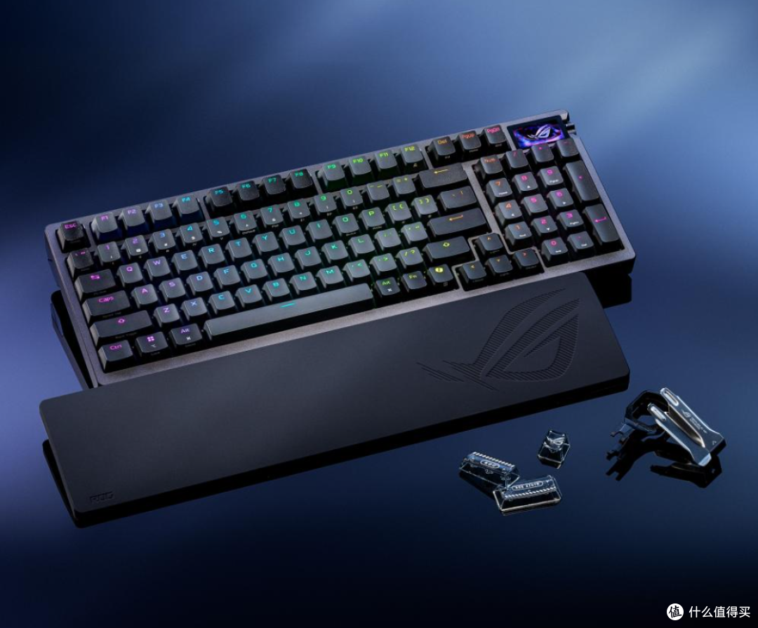 手感升级颜值巅峰，ROG夜魔98 HE、夜魔Extreme SE键盘震撼开售！_无线键盘_什么值得买