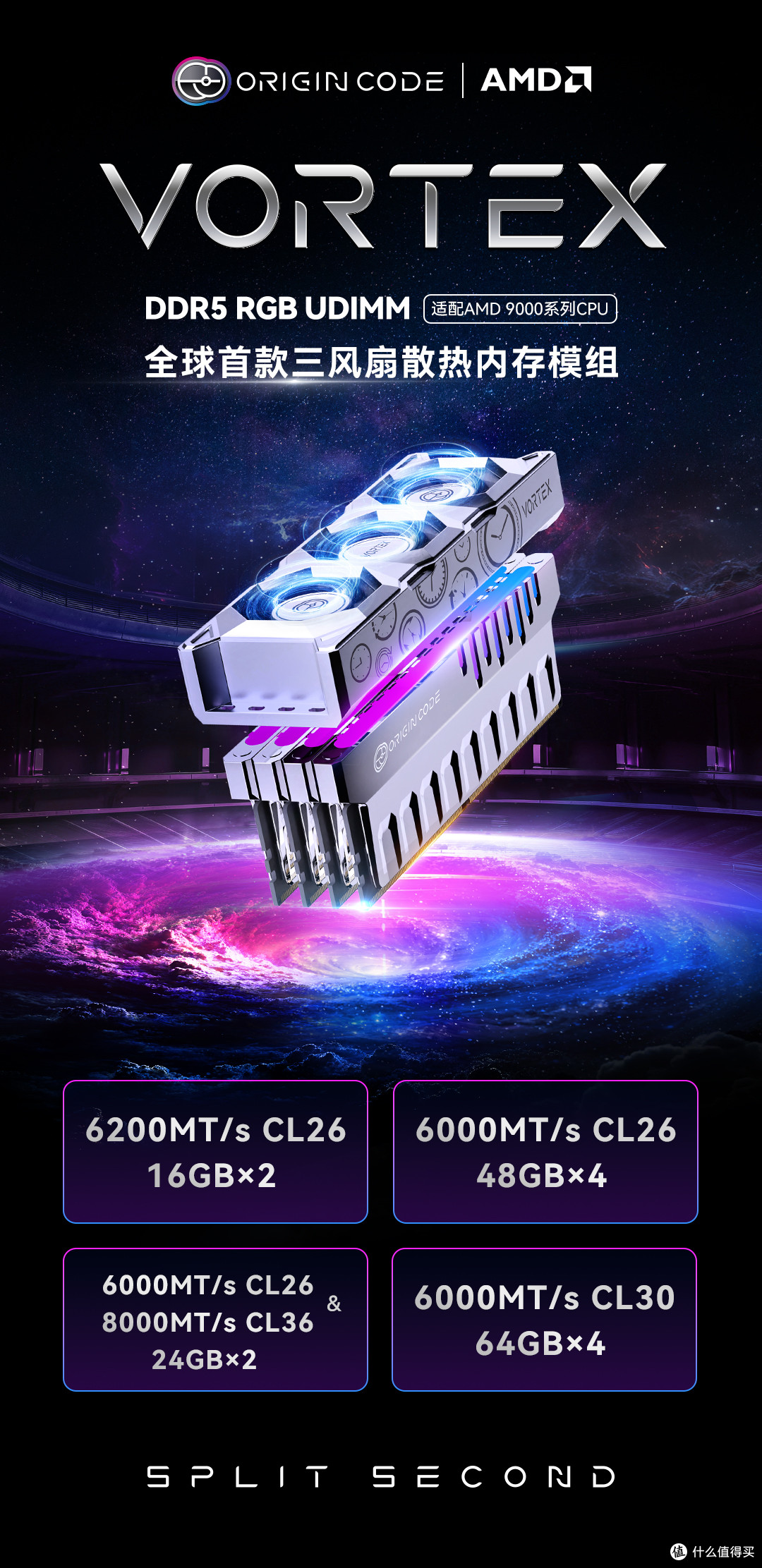 为发烧友而生，Origin Code VORTEX DDR5超频内存首发测评_内存_什么值得买