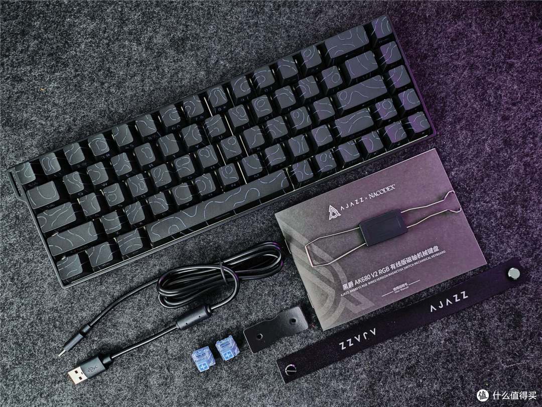 169元卷王？黑爵AK680 V2电竞键盘评测：冰屿磁轴、幻彩太惊艳_键盘_什么值得买