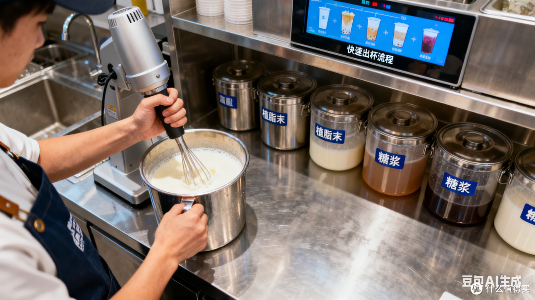 霸王茶姬手打奶茶争议！_其他冲饮_什么值得买